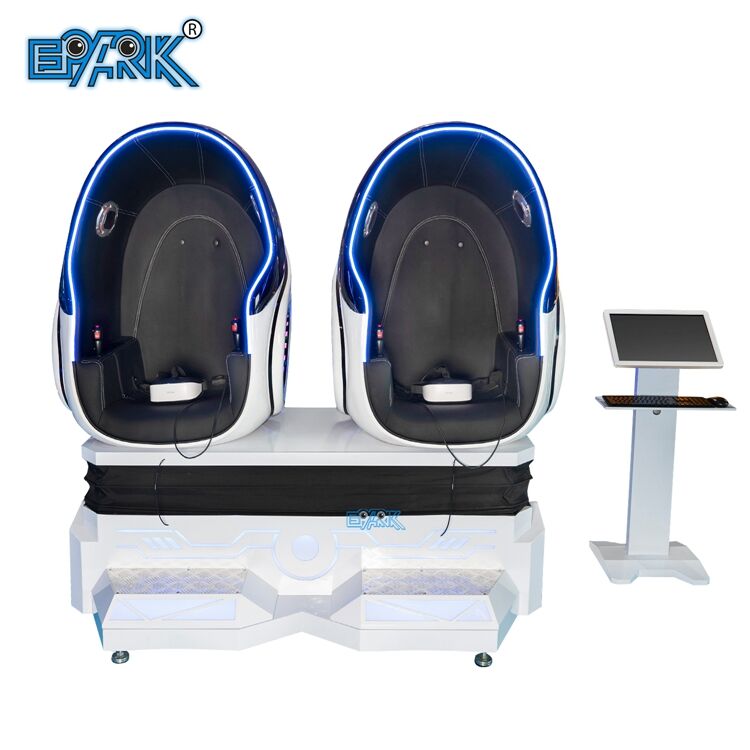 Amusement Park Arcade Virtual Reality Roller Coaster Vr Simulator Game Machine 2 Seats 9d Vr Egg ...